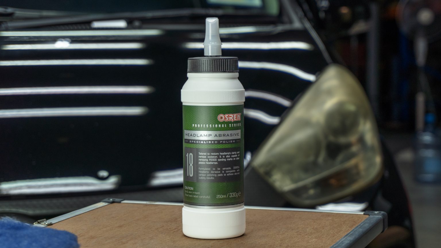 OSREN Headlamp Polish 18 - Quick Guide (How To Polish Headlamps ...